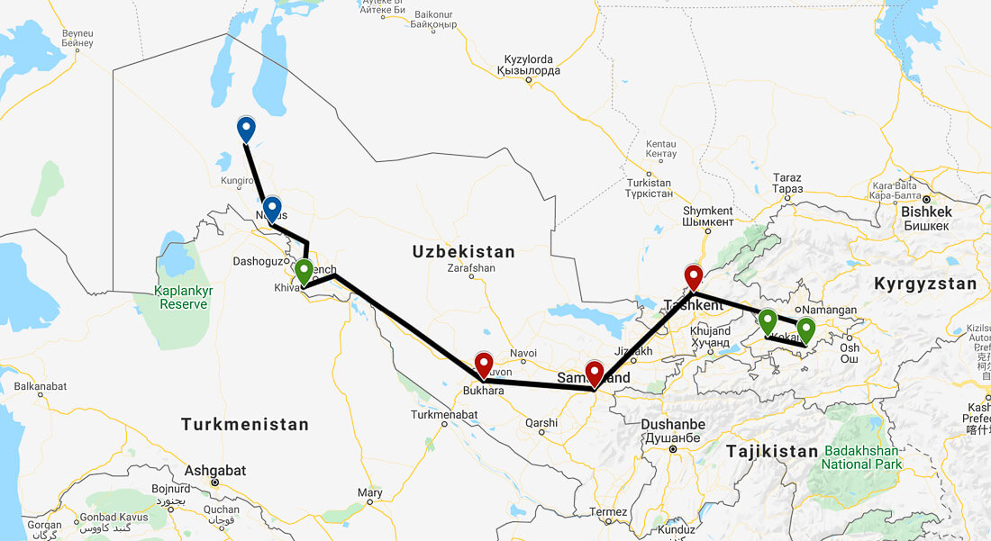 Backpacking in Uzbekistan in 2021 - 1 to 3-week itinerary - Against the ...