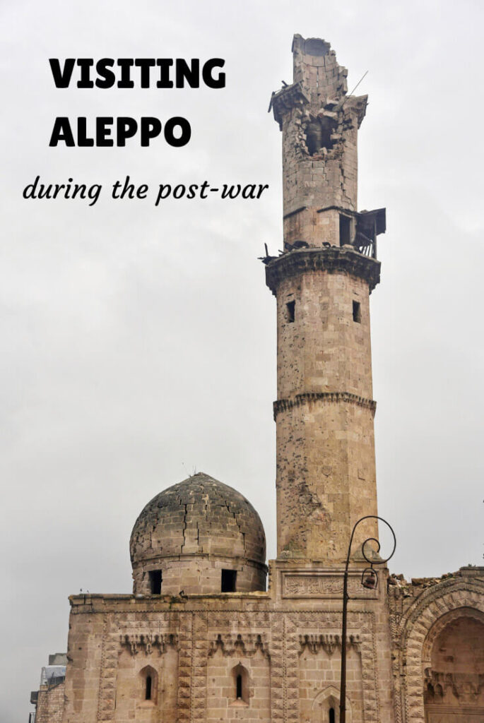 My visit to Aleppo during the post-war - Against the Compass